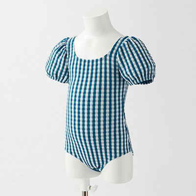 LILI et NENE キッズ CANOPEA KIDS PIA - ONE PIECE（Vichy Paon）10A-12A