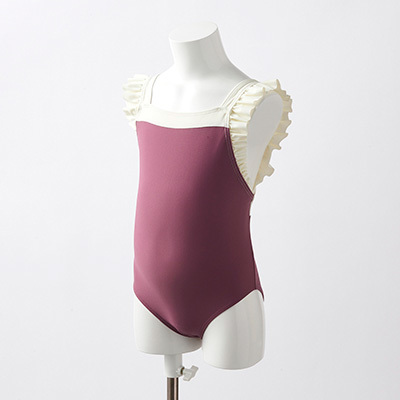 LILI et NENE キッズ CANOPEA 2025SS KIDS LAUREN - ONE PIECE（Pourpre）10A
